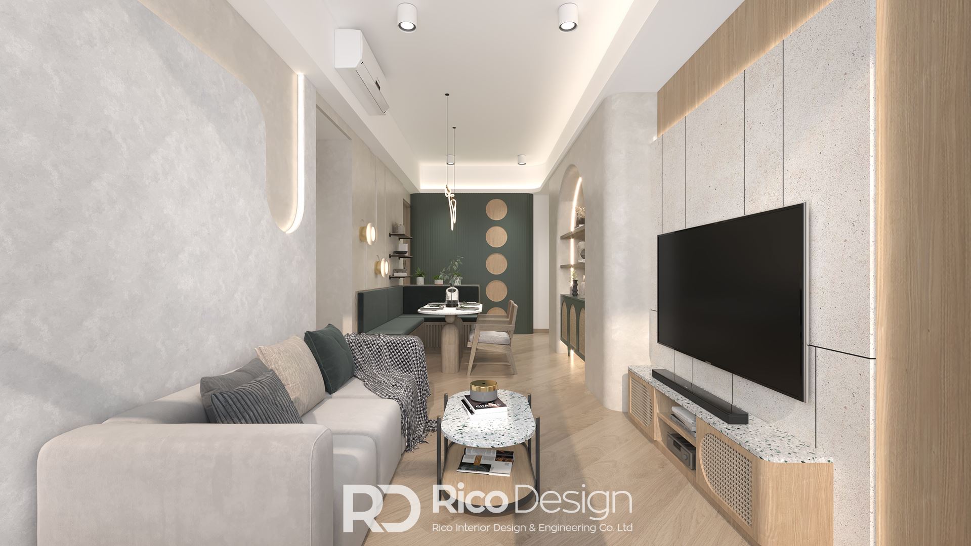 Tai Wai The Pavilla Farm - Rico Design｜帝高室內設計